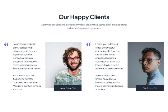 Testimonial Component Webflow